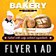 Bakery Flyer / Magazine AD, Print Templates | GraphicRiver