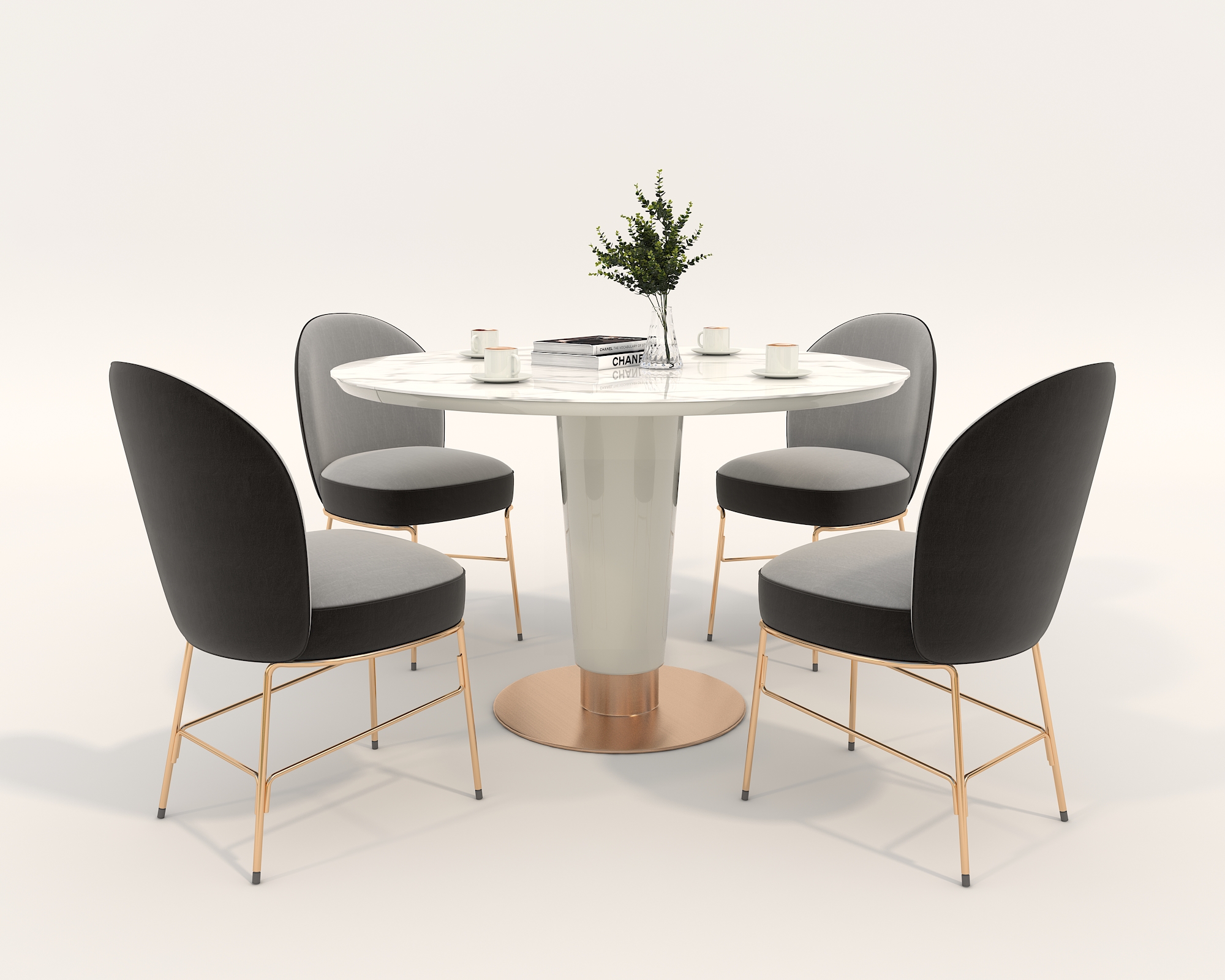 Modern Table and Chair Set 7 by nhattuankts | 3DOcean