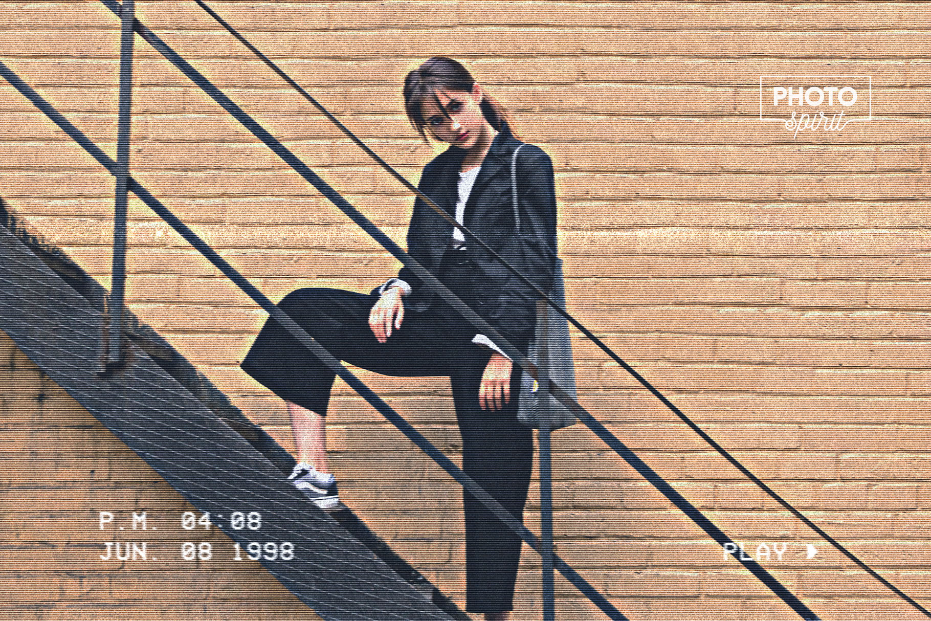 VHS Effect for Photoshop, Add-ons | GraphicRiver