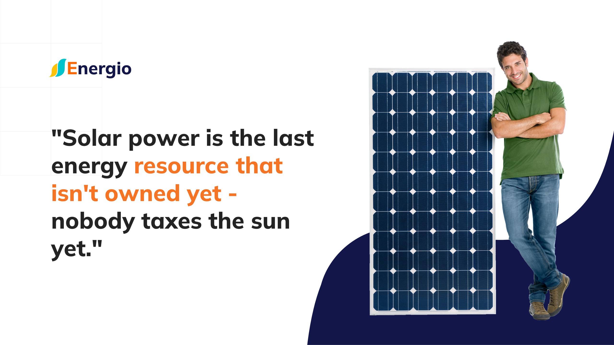 Energio - Solar & Renewable Energy Keynote Template, Presentation Templates