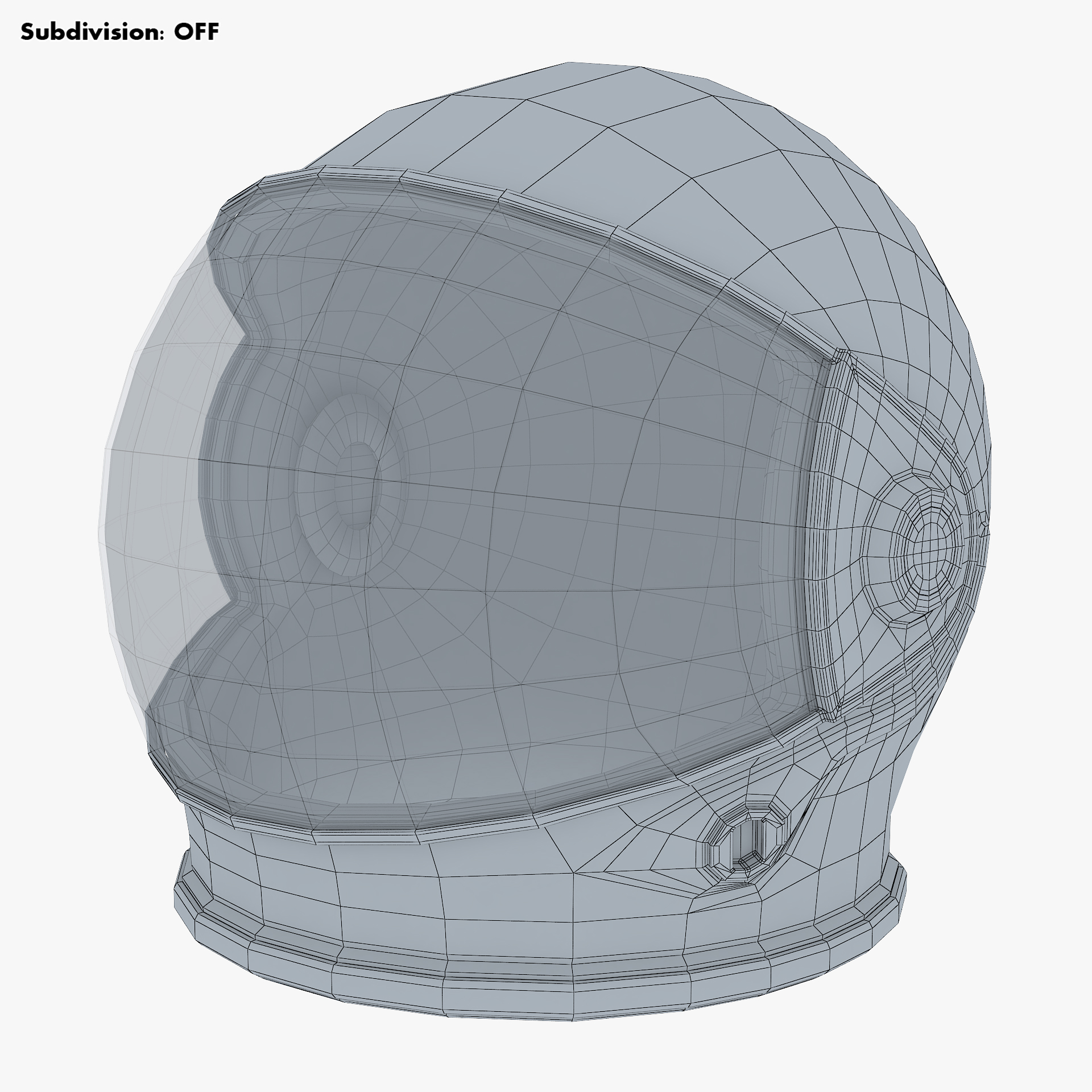 Astronaut Helmet M 2 by Zurel | 3DOcean