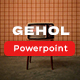 Gehol fashion company - Powerpoint Template, Presentation Templates
