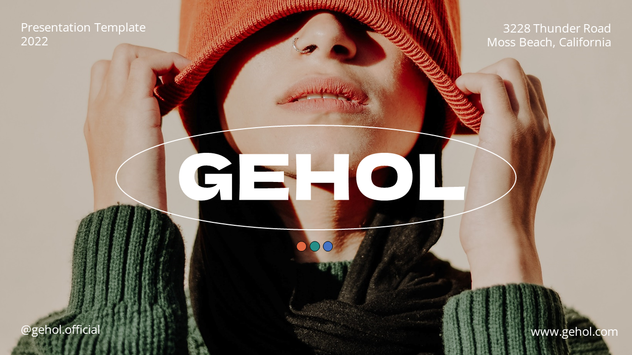 Gehol fashion company - Powerpoint Template, Presentation Templates