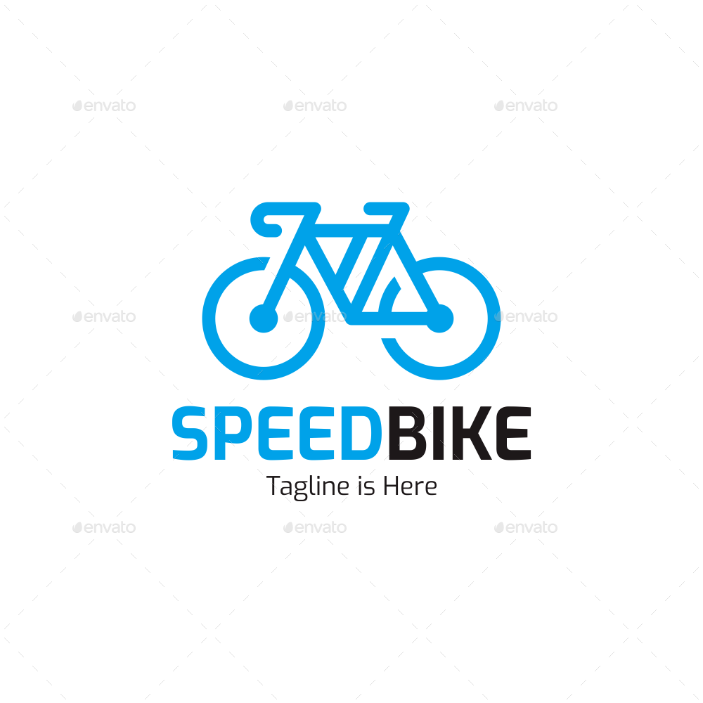 Speed Bike Logo, Logo Templates | GraphicRiver