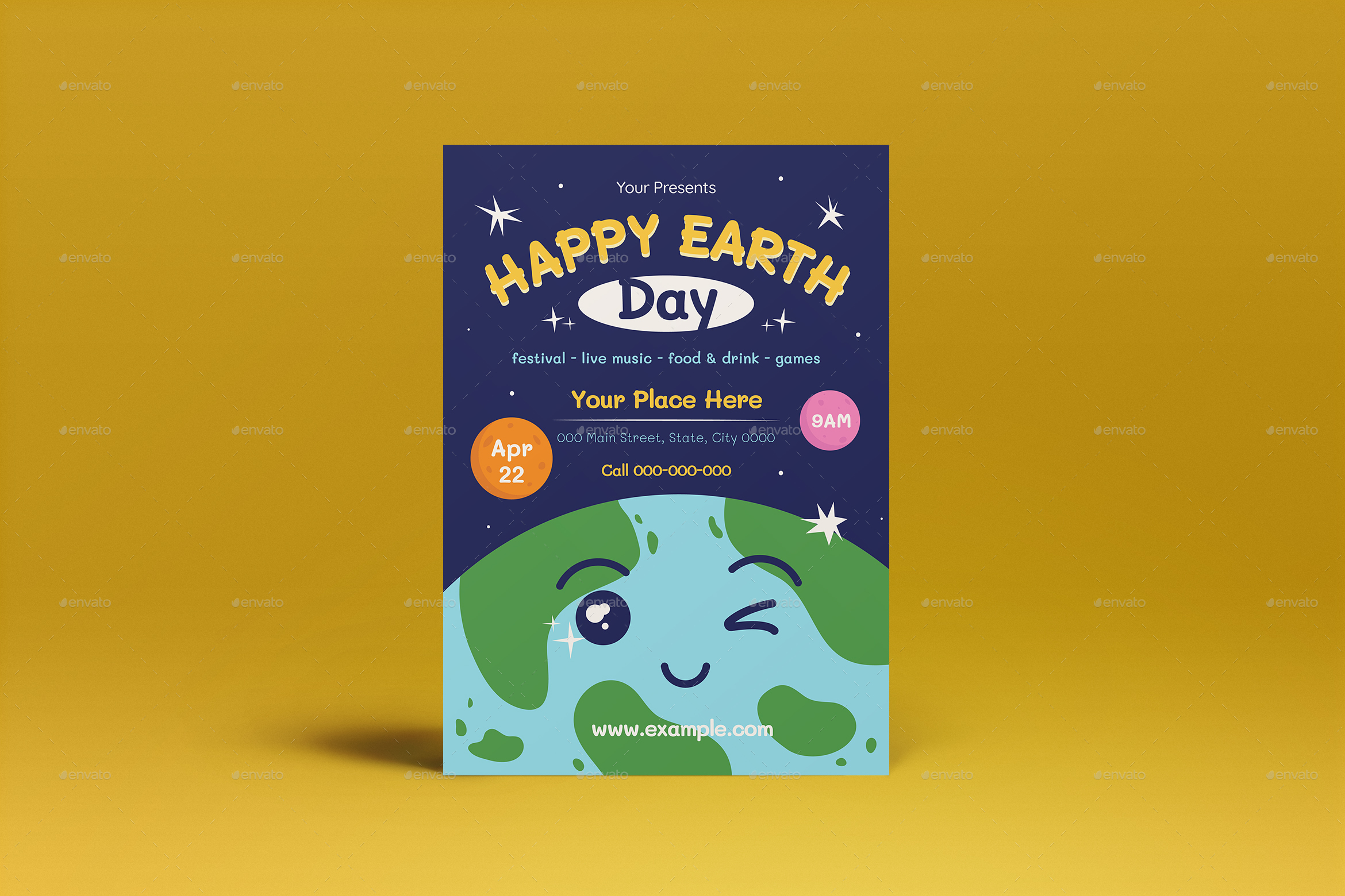 Earth Day Flyer, Print Templates | GraphicRiver