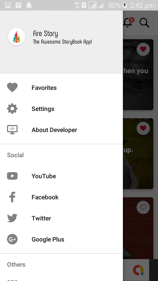 Fire Story | Android Storybook App with Firebase Back-end by Team-LEO