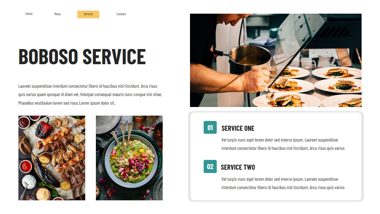 Boboso - Food Business Plan Presentation Keynote Templates ...