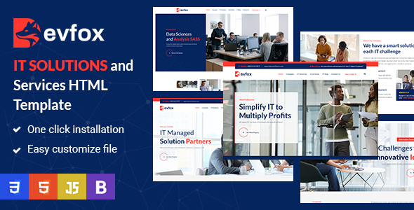 Devfox - Technology & IT Solutions HTML Template by CymolThemes | ThemeForest