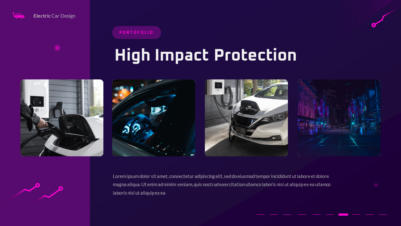 Eltcar- Electric Car PowerPoint Template, Presentation Templates ...