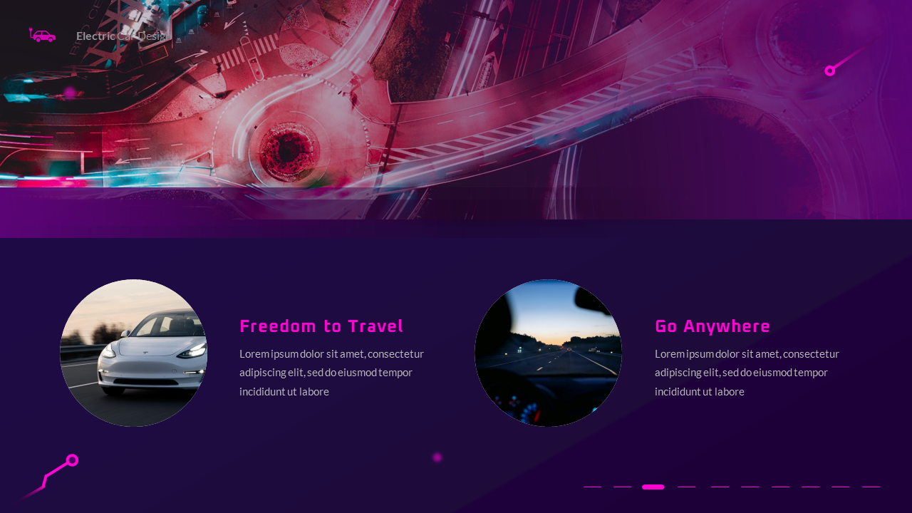 Eltcar- Electric Car PowerPoint Template, Presentation Templates ...