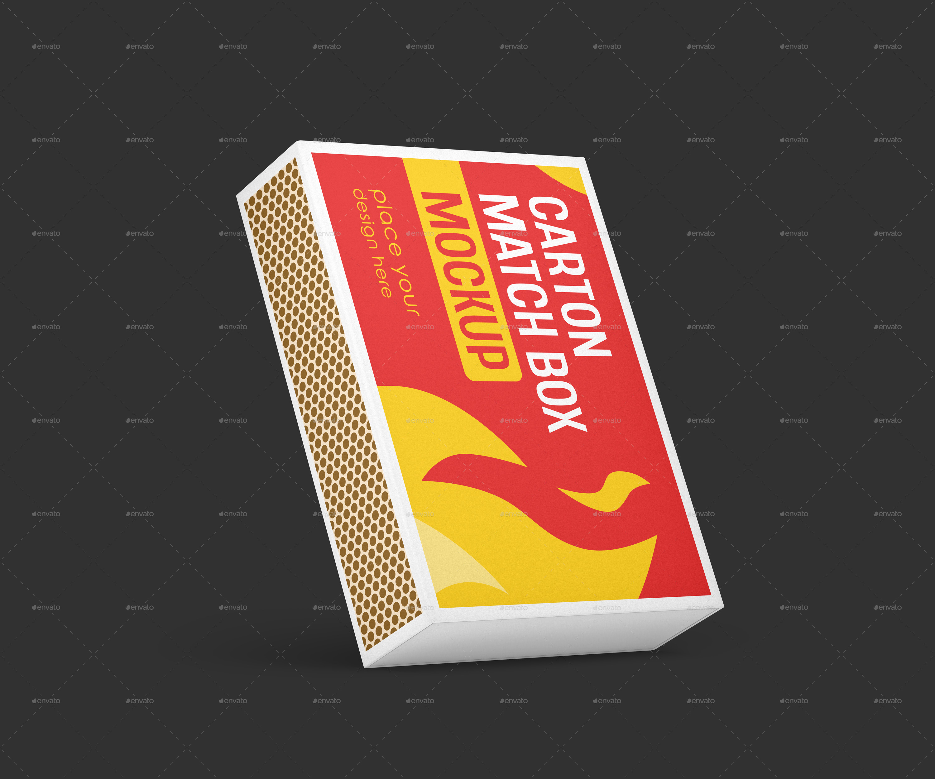 Carton Match Box Mockup Set, Graphics | GraphicRiver
