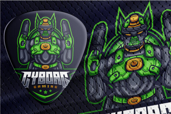 Cyborg Esport Logo, Logo Templates | GraphicRiver