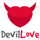 Devil Love Logo, Logo Templates | GraphicRiver