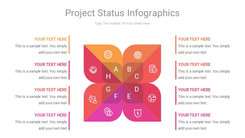 Project Status infographics PowerPoint Template Presentation by SOOZ_ART