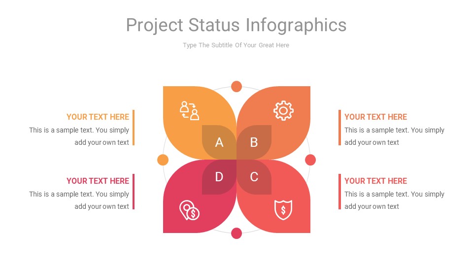 Project Status infographics PowerPoint Template Presentation by SOOZ_ART