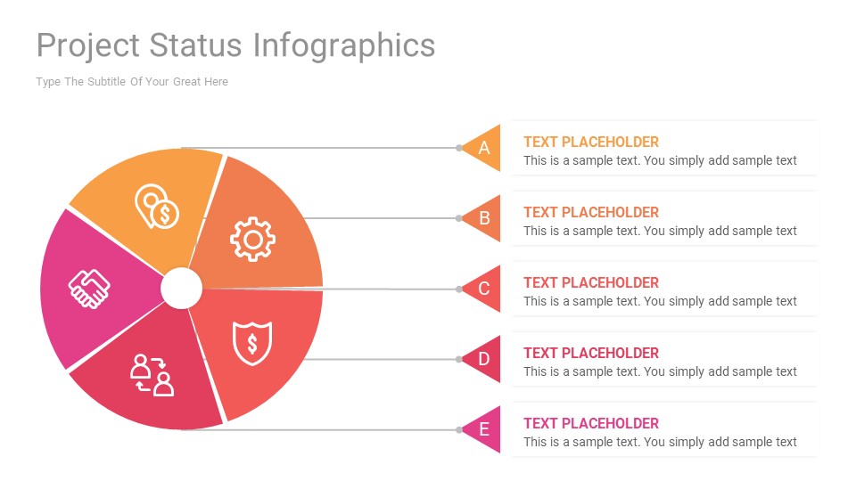 Project Status infographics PowerPoint Template Presentation by SOOZ_ART