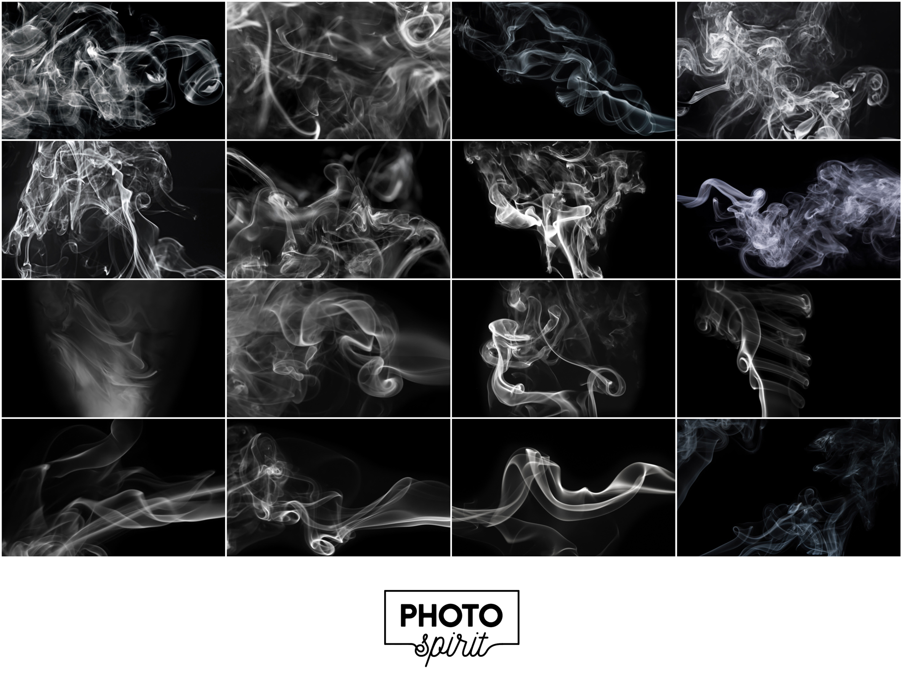 4k Noire Smoke Overlays, Add-ons | GraphicRiver