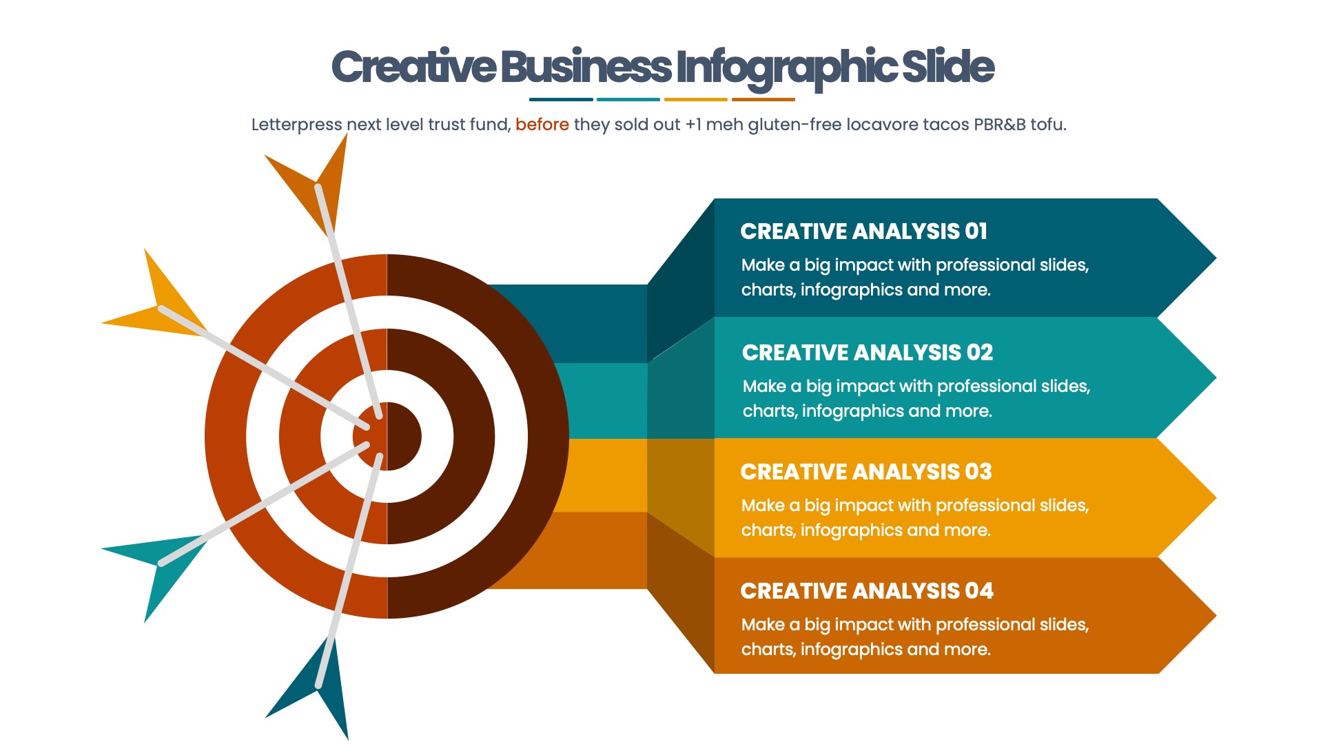 Creative Business - PowerPoint Infographics Slides, Presentation Templates