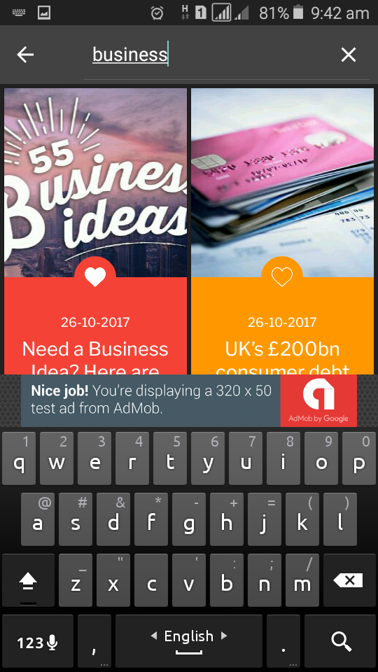 ABlogZ | Native Android Blog or News App for WordPress Site with AdMob & FCM PUSH Notification ...