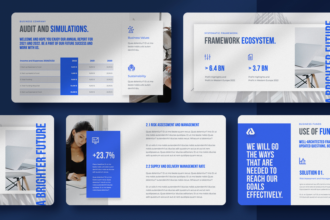 White Paper Google Slides, Presentation Templates | GraphicRiver