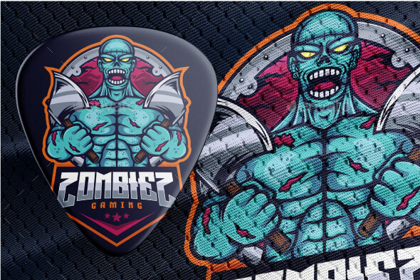 Zombie Esport Logo, Logo Templates | GraphicRiver