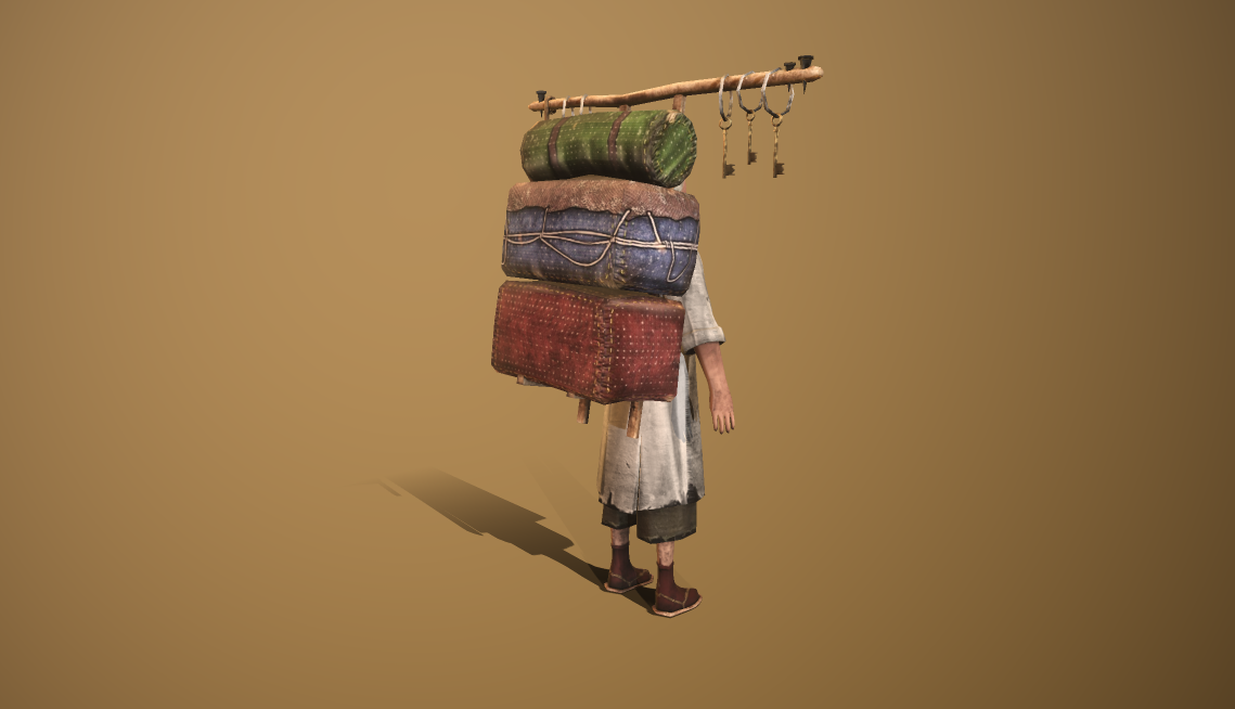Old Merchant Rigged character by ahmadali55 | 3DOcean