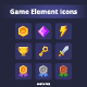 Simple Game Element Icons, Game Assets | GraphicRiver