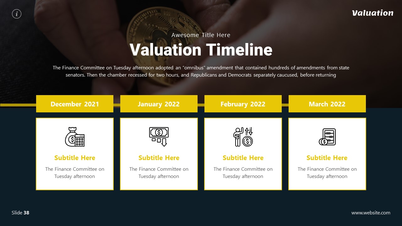 Valuation Finance Presentation Template, Presentation Templates ...