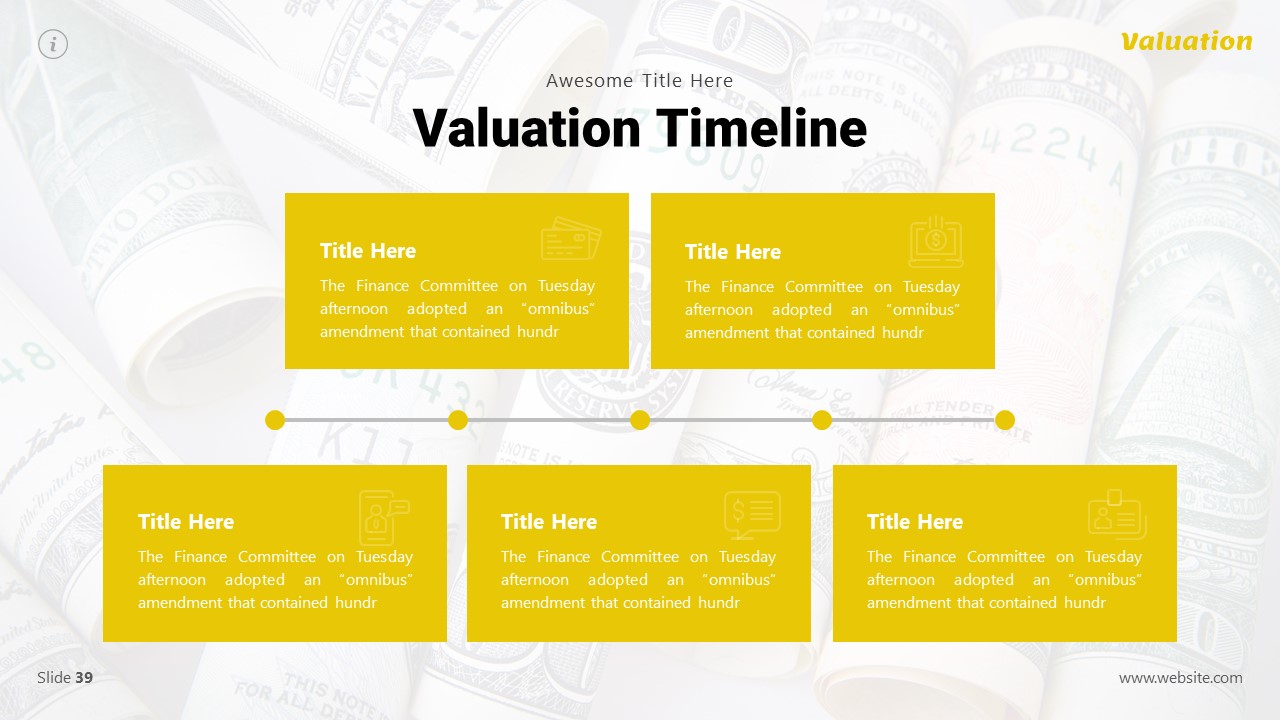 Valuation Finance Presentation Template, Presentation Templates ...