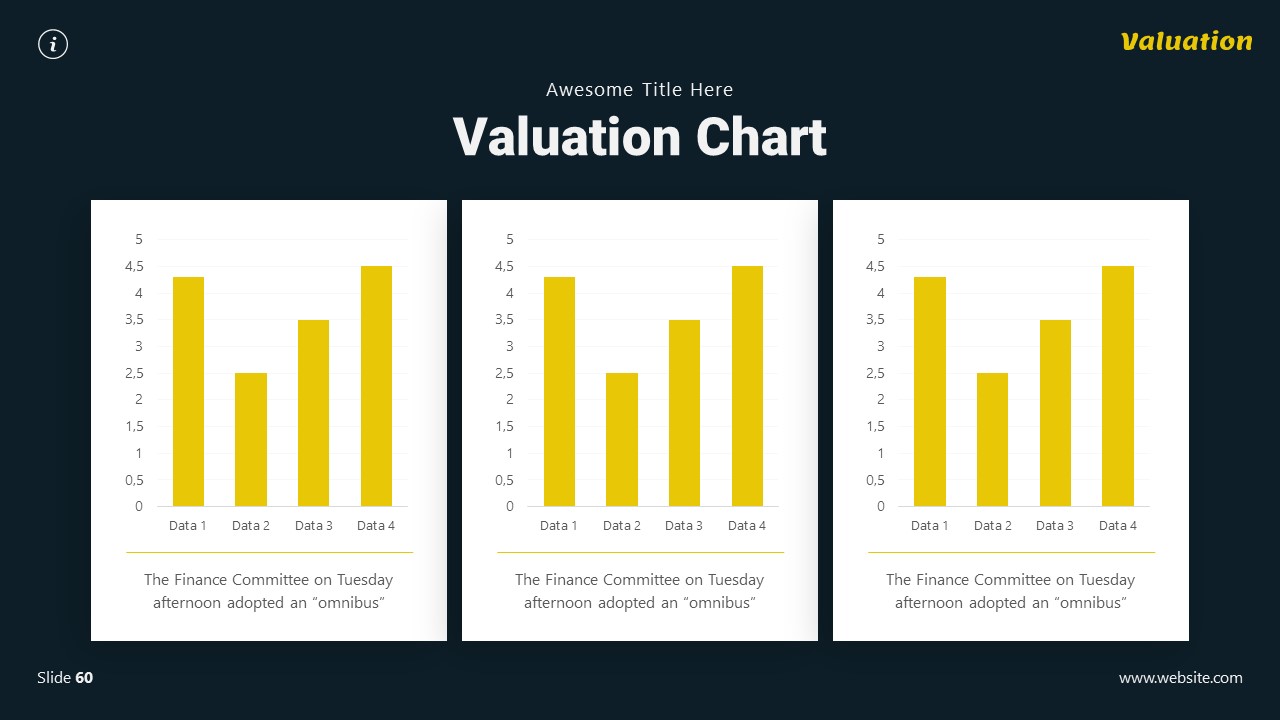 Valuation Finance Presentation Template, Presentation Templates ...