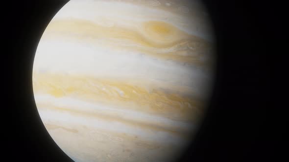 Large Gas Planet Jupiter, Motion Graphics | VideoHive