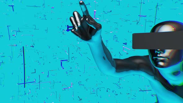 Virtual Reality Interactivity Concept, Motion Graphics | VideoHive