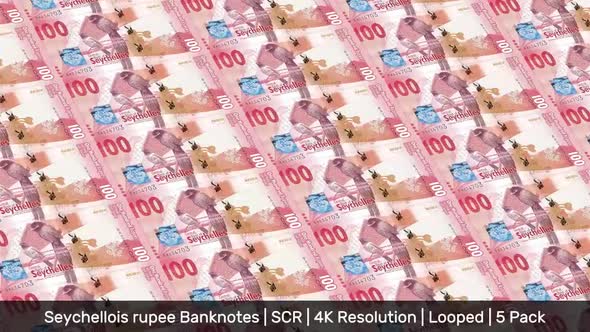Seychelles Banknotes Money / Seychellois rupee / Currency ₨ / SCR/ | 5 ...