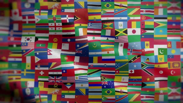 International Flags Loop, Motion Graphics | VideoHive