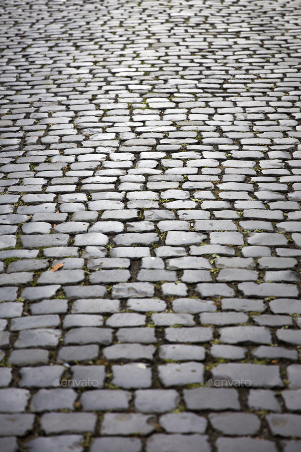 Stone block pathway Stock Photo by BGStock72 | PhotoDune