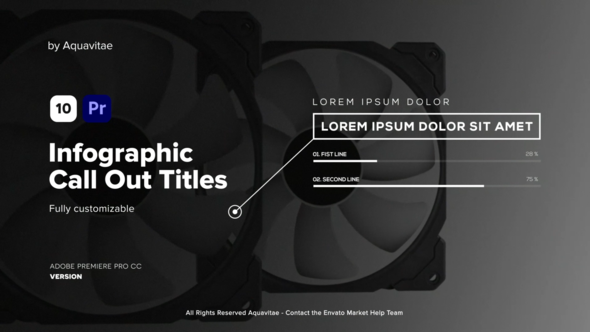 Infographic Call Out Titles l MOGRT for Premiere Pro, Premiere Pro ...