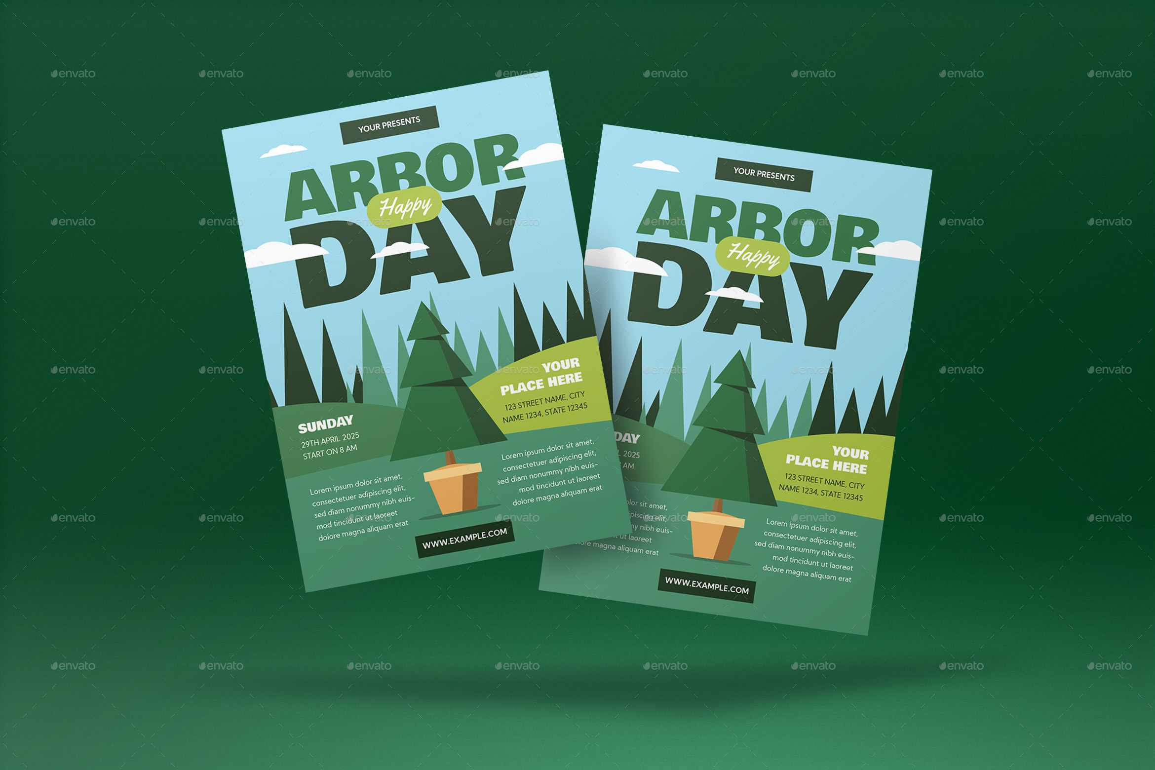 Arbor Day Flyer, Print Templates | GraphicRiver