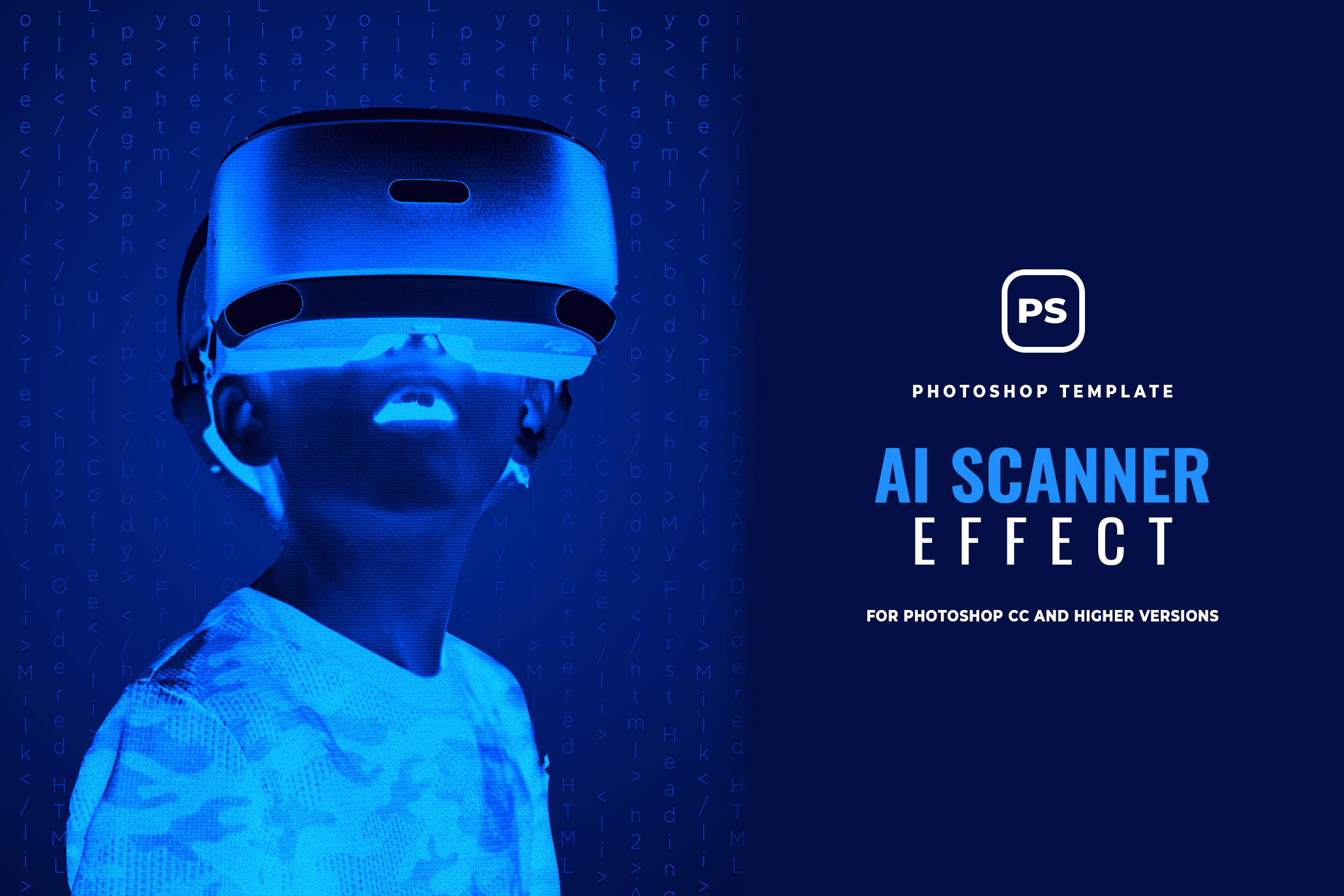 AI Scanner Effect, Add-ons | GraphicRiver