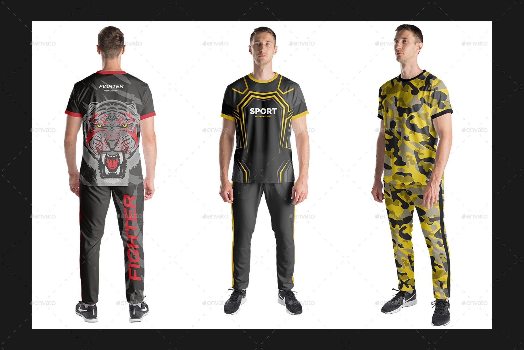 Sport Apparel Mock-Up Set, Graphics | GraphicRiver