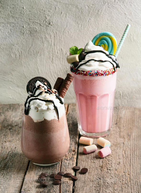 Milkshake Stock Photo by vmariia | PhotoDune