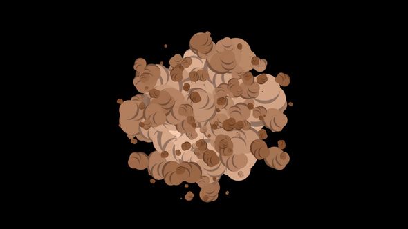 Cartoon Explosion Smoke V3, Motion Graphics | VideoHive