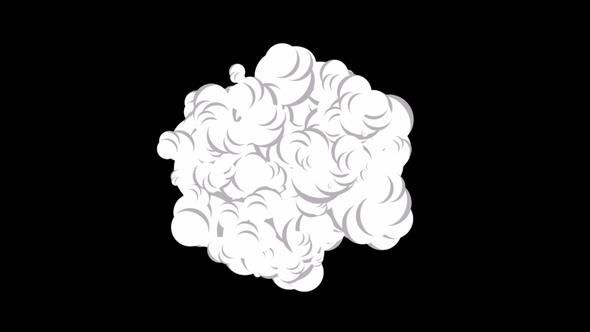 Cartoon Explosion Smoke V4, Motion Graphics | VideoHive