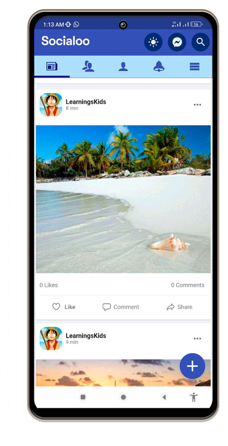 Socialoo - Flutter Facebook Clone with PHP Admin Panel by certainity