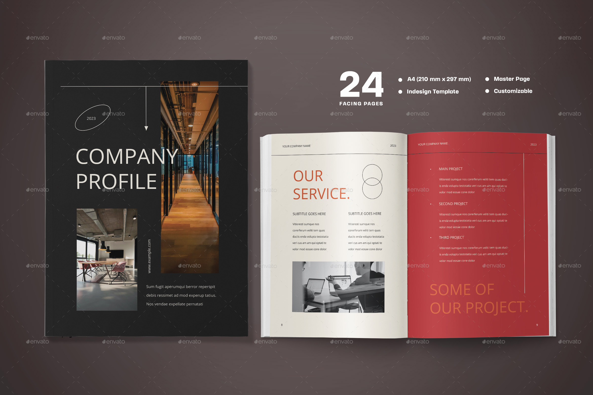 Modern Company Profile Book, Print Templates | GraphicRiver
