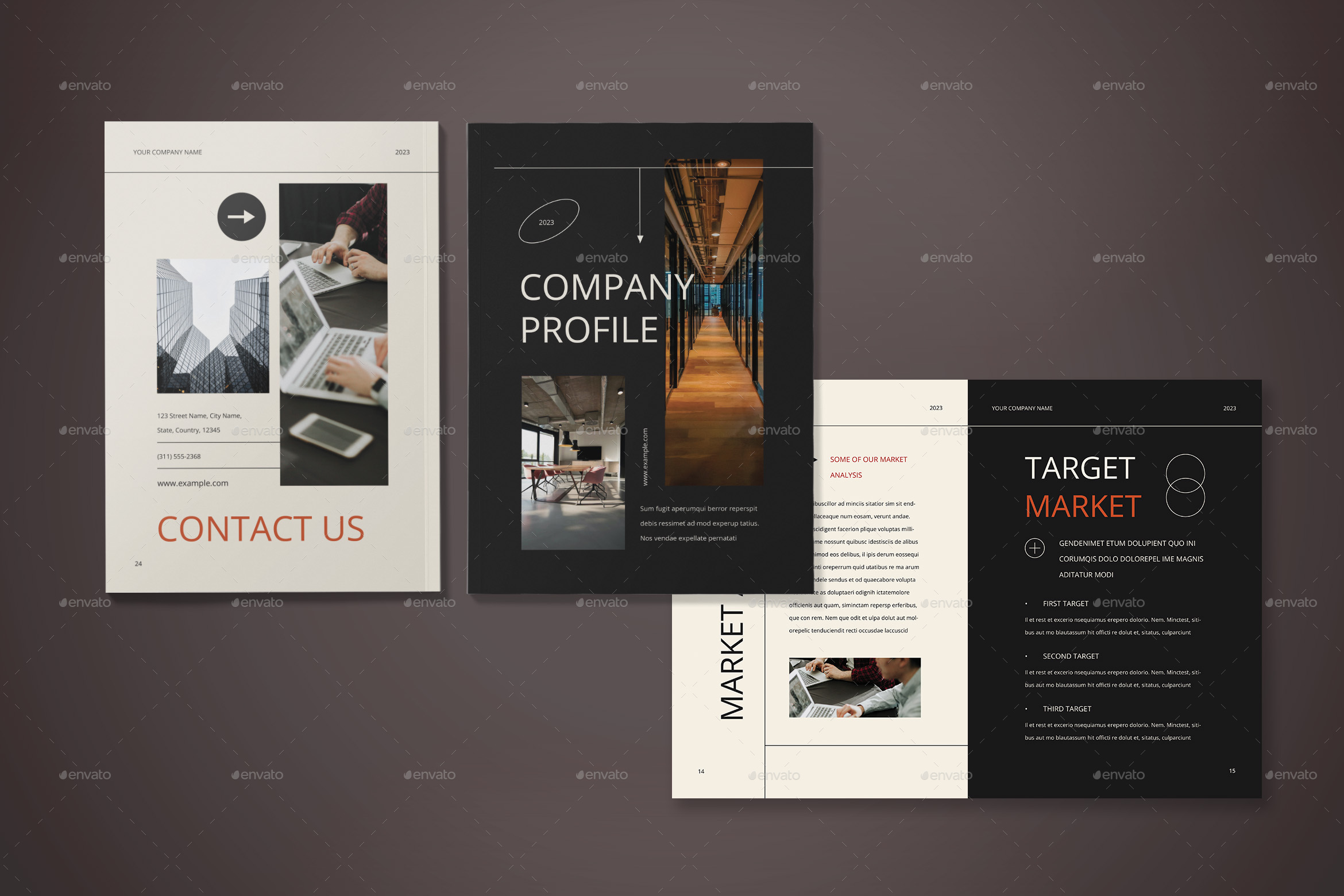 Modern Company Profile Book, Print Templates | GraphicRiver