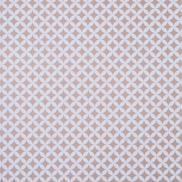 pink wrapper design with brown lozenges pattern Stock Photo by ...