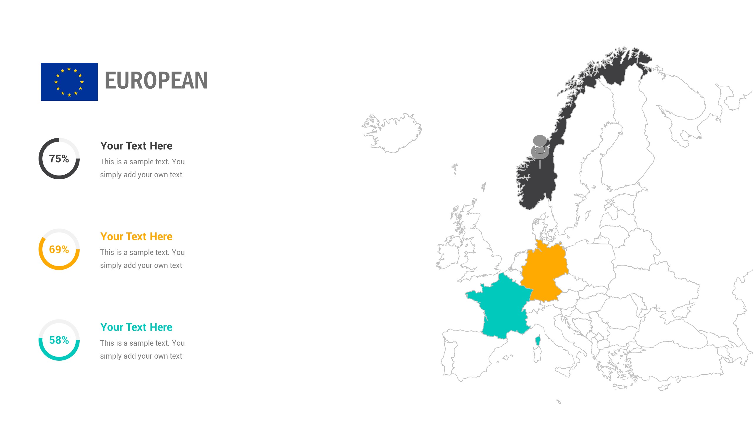 World Maps Data PowerPoint Template, Presentation Templates | GraphicRiver