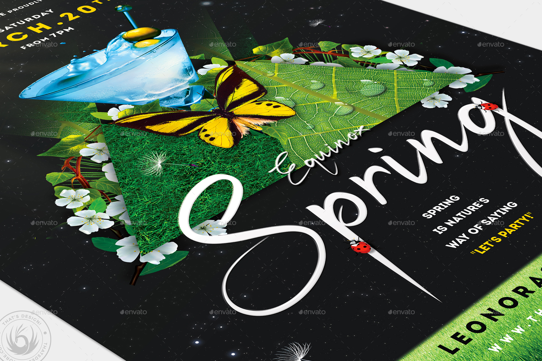 Spring Day Flyer Template V2, Print Templates | GraphicRiver