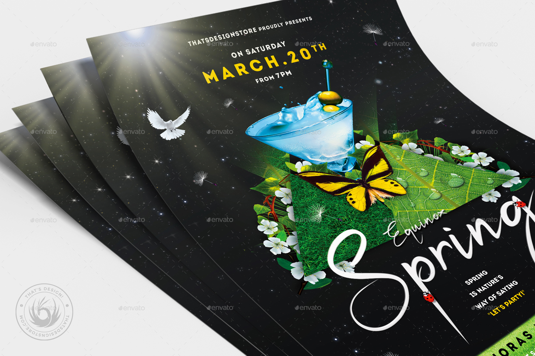 Spring Day Flyer Template V2, Print Templates | GraphicRiver