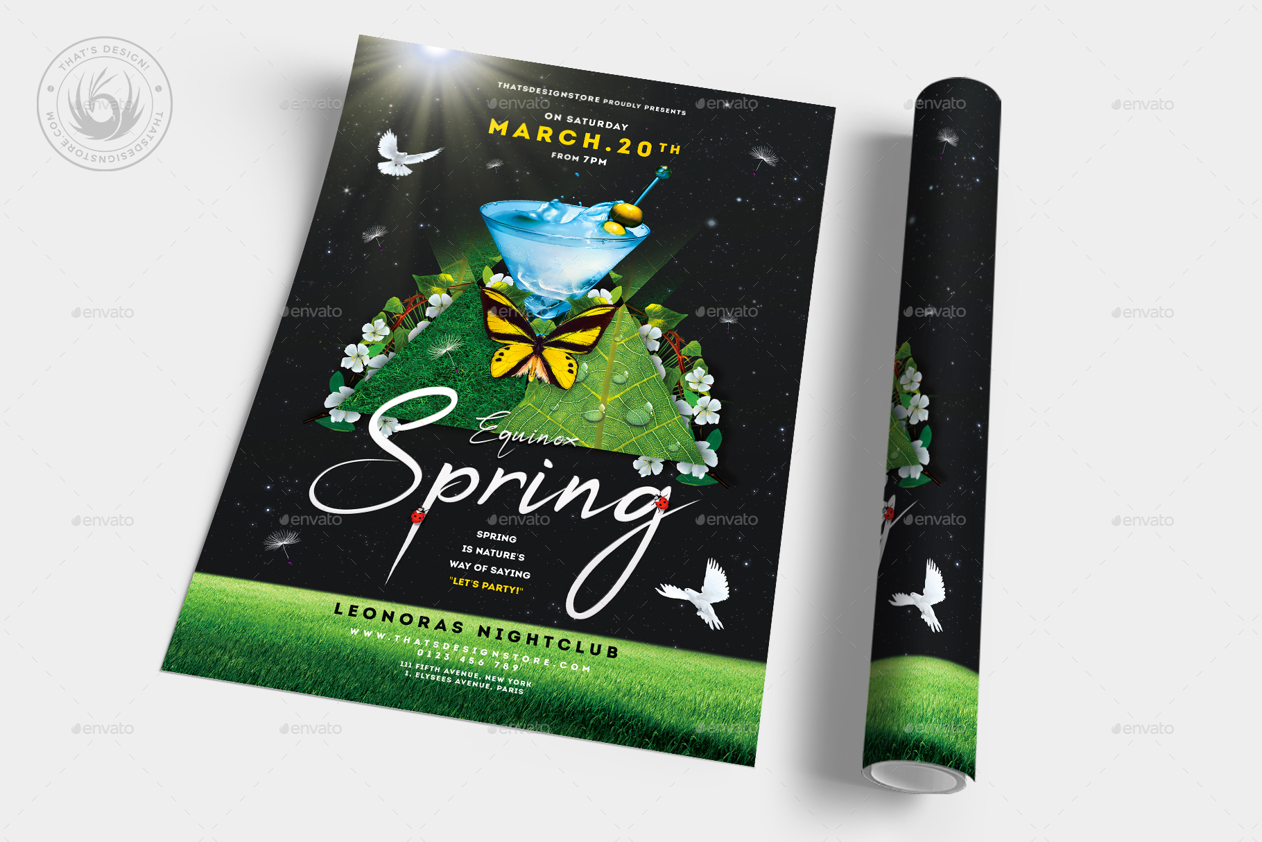 Spring Day Flyer Template V2, Print Templates | GraphicRiver